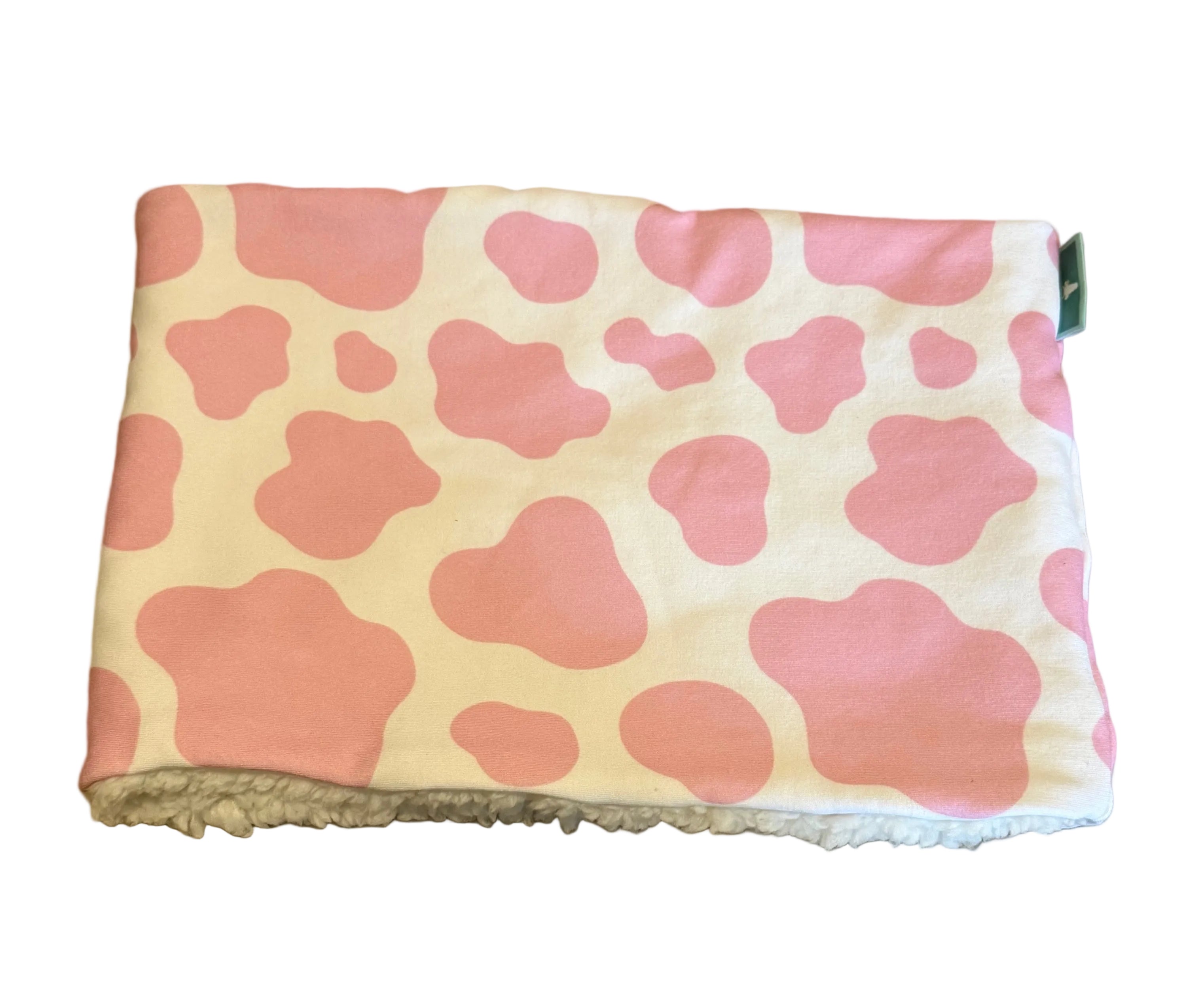 Handmade pink cow print neck warmer – Hadleybelle Country